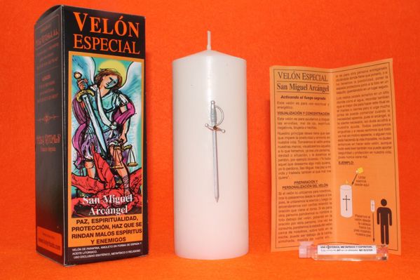 La Orden de Ayala, productos esotéricos y exotéricos|Velón especial San ...